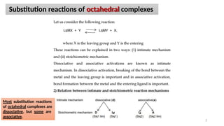 Ligand Substitution Reactions Ligand Substitution Reactions.pptx