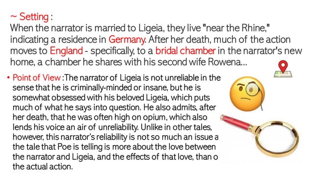 Ligeia by edgar Allan poe | PPT