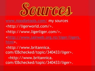 Ligers | PDF