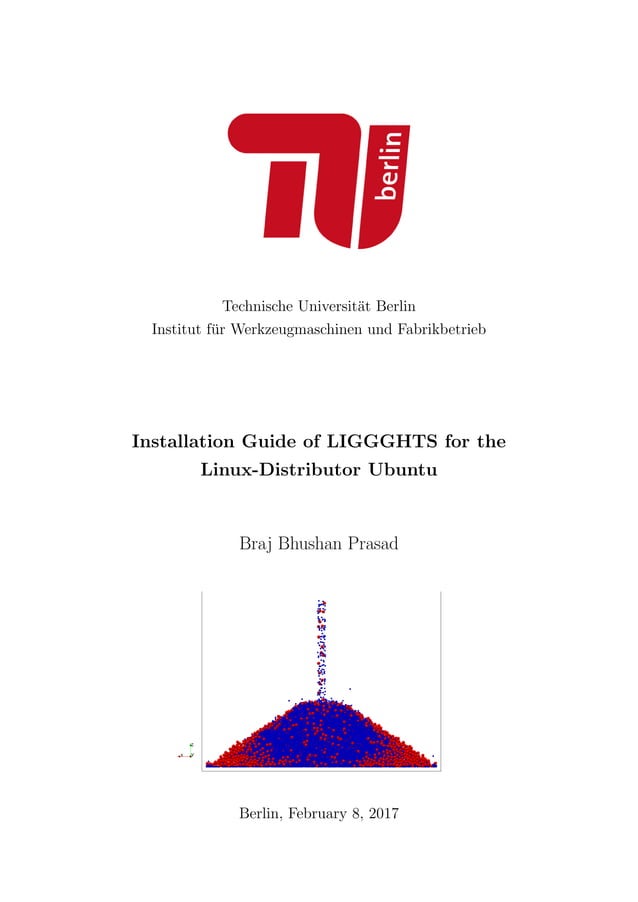 LIGGGHTS installation-guide | PDF