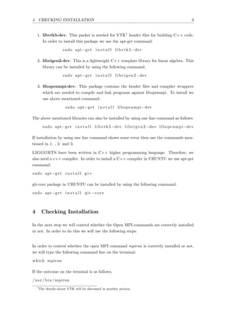 LIGGGHTS installation-guide | PDF