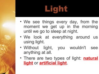 Light | PPT