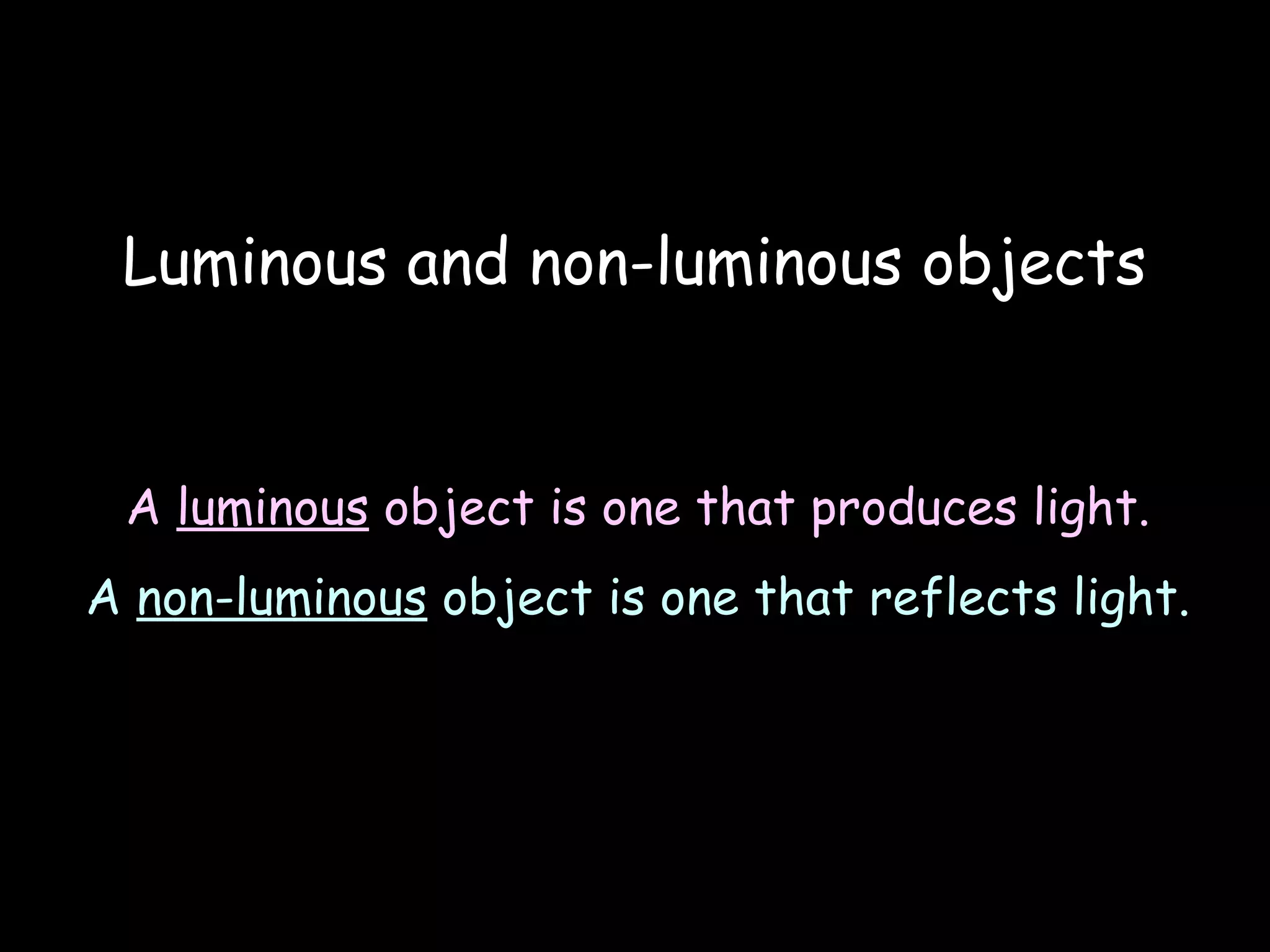 Light | PPT | Physics | Science