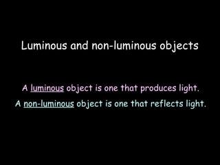 Light | PPT | Physics | Science