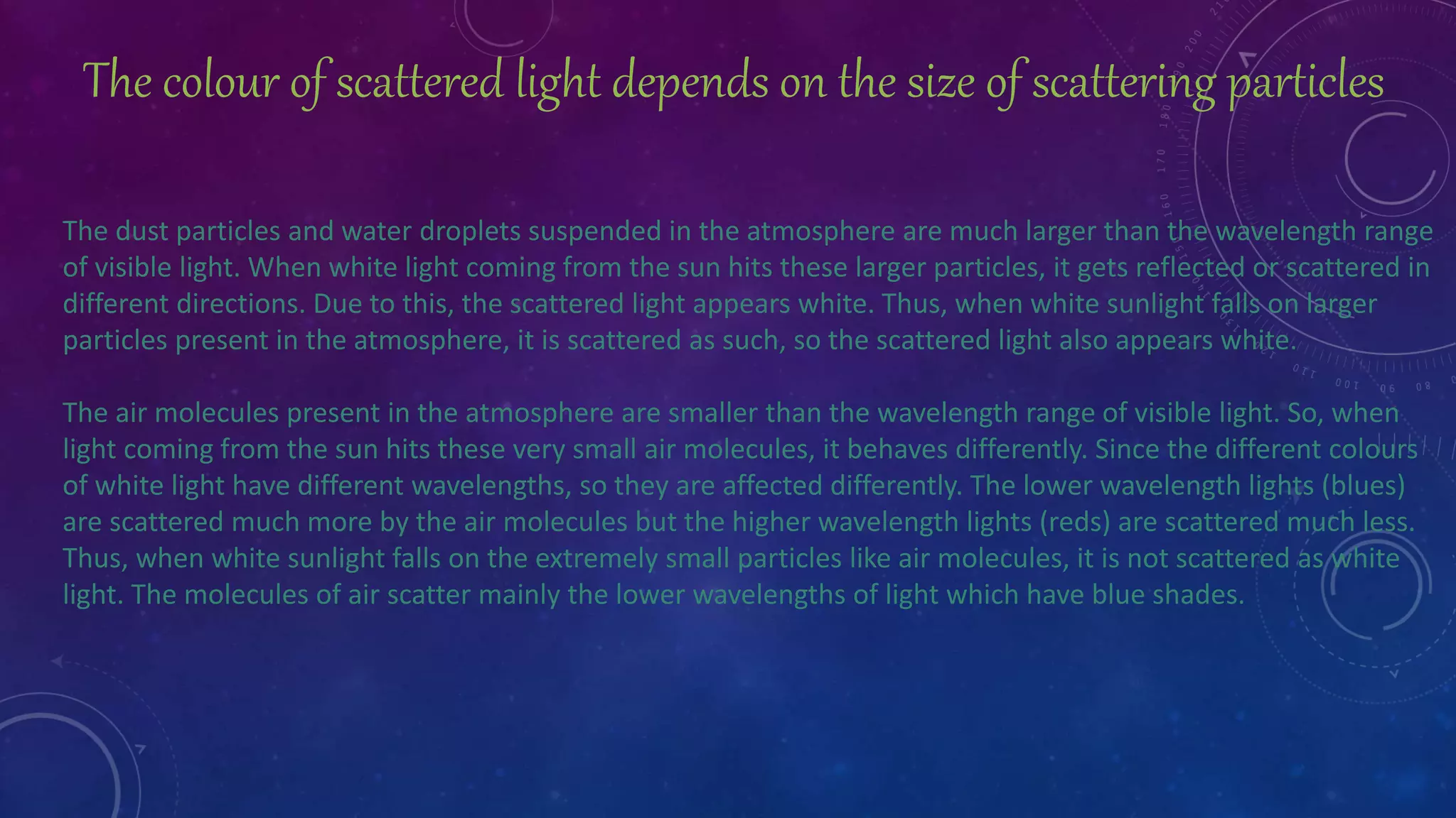 scattering of light-basic | PPTX