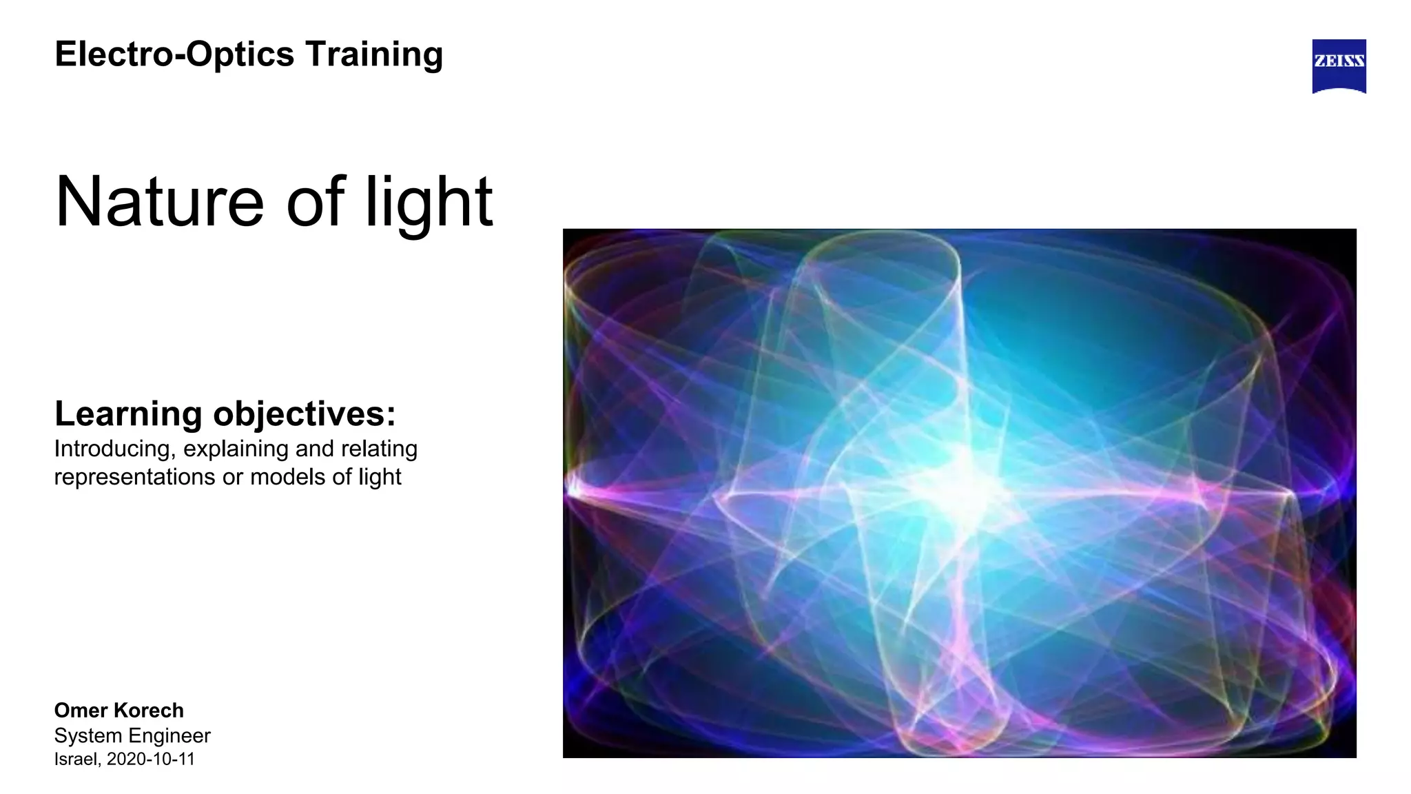 The nature of light | PPT