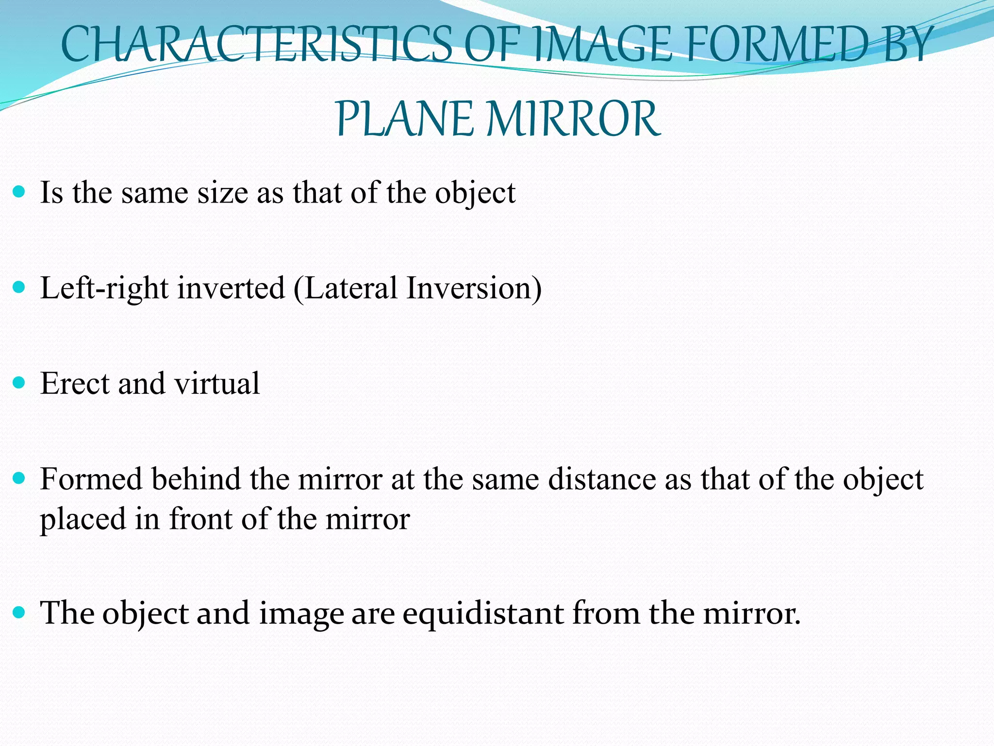 Light: Laws of Reflection & Human Vision | PPTX