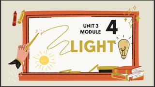 LIGHT powerpoint presentation lesson plan for grade 7 | PPTX