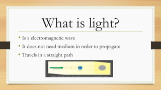 LIGHT powerpoint presentation lesson plan for grade 7 | PPTX
