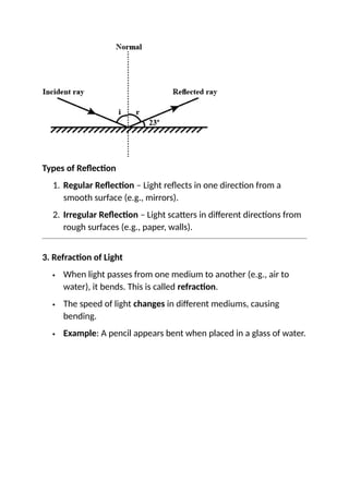 Light is a form of energy that helps us see objects.docx
