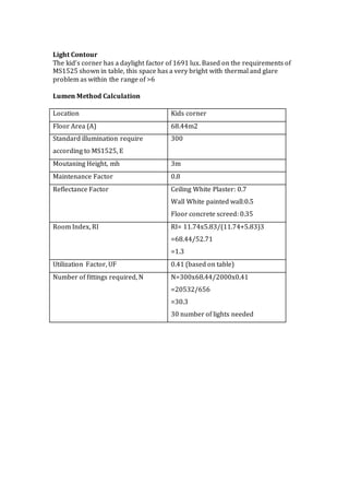 Light analysis | DOCX