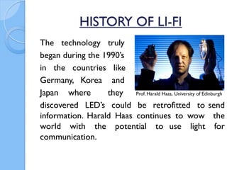 Light Fidelity(Li-Fi) Technology | PDF