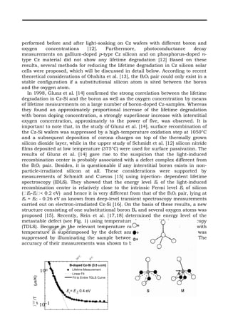 Light induced degradation in crystalline silicon solar cells | PDF