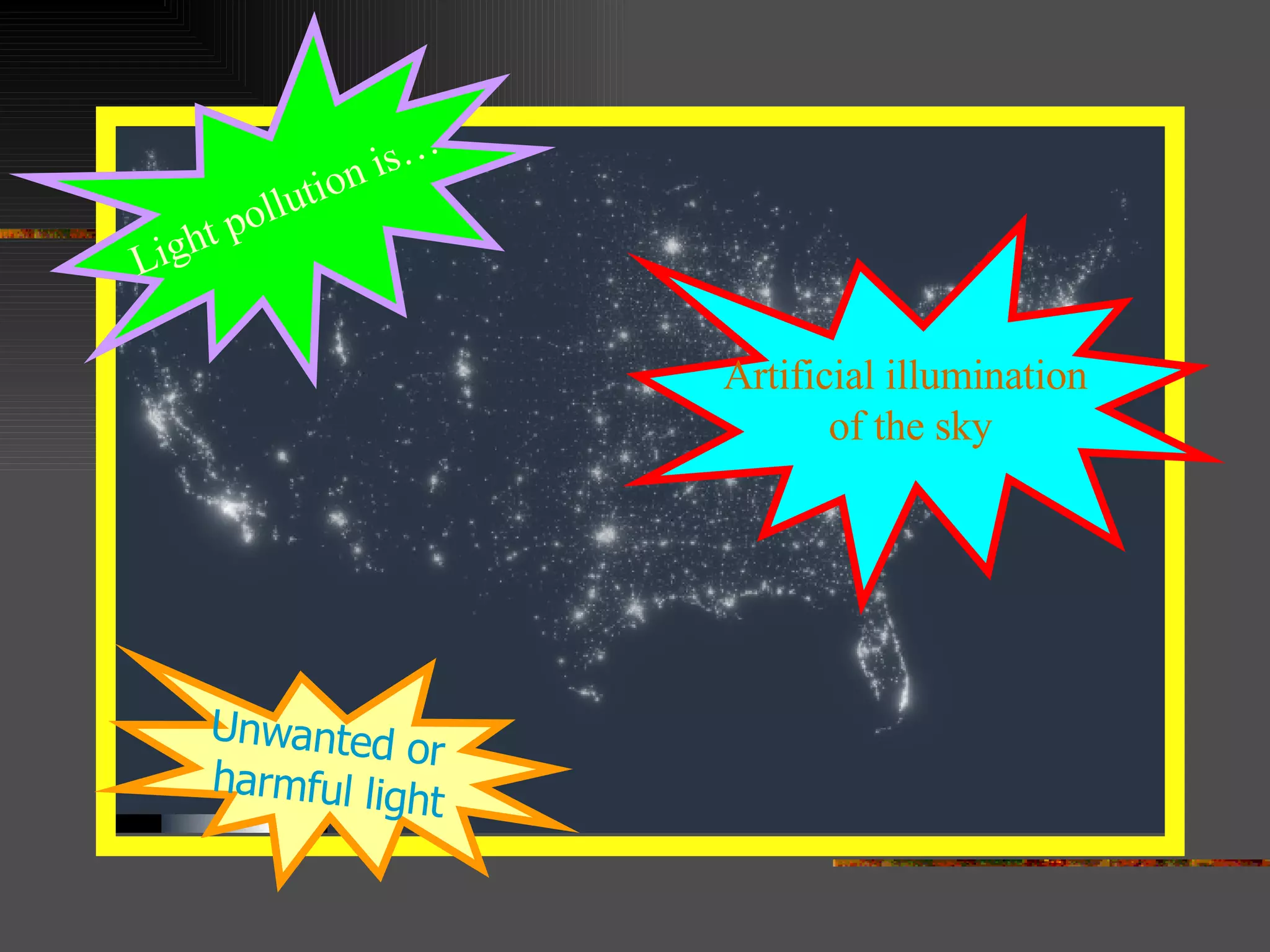 Light Pollution | PPT | Environment | Science