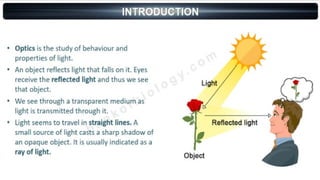 LIGHT -- REFLECTION AND REFRACTION.pptxd | PPTX