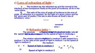 Class 10- NCERT LIGHT-REFLECTION AND REFRACTION.pptx