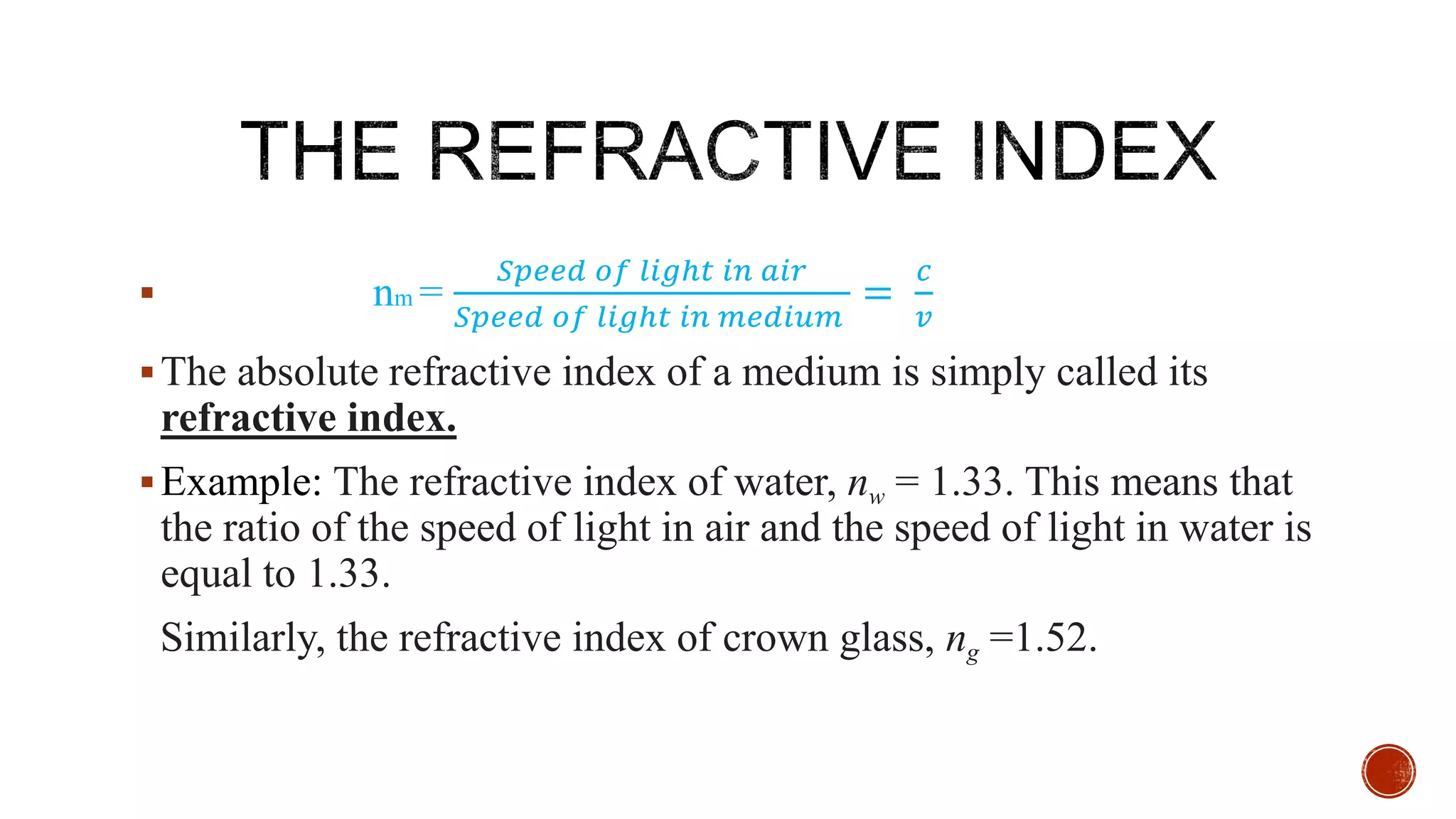 Light - Reflection and Refraction, Class X, CBSE, Science | PPTX