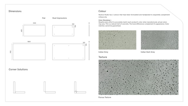 Nuance Studio | 3D fiber reinforced concrete panels and tiles for ...