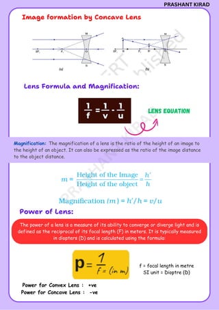 Light - Short Notes (Prashant Kirad).pdf