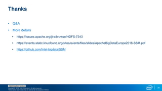 Light-weighted HDFS disaster recovery | PPT