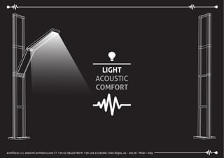 Light acoustic comfort Architects | PDF