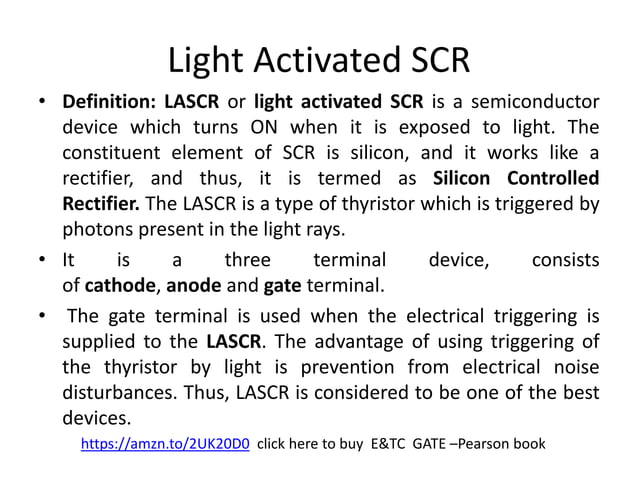 Light activated scr | PPT