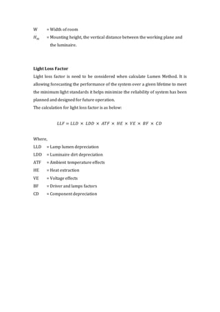 Light analysis | DOCX
