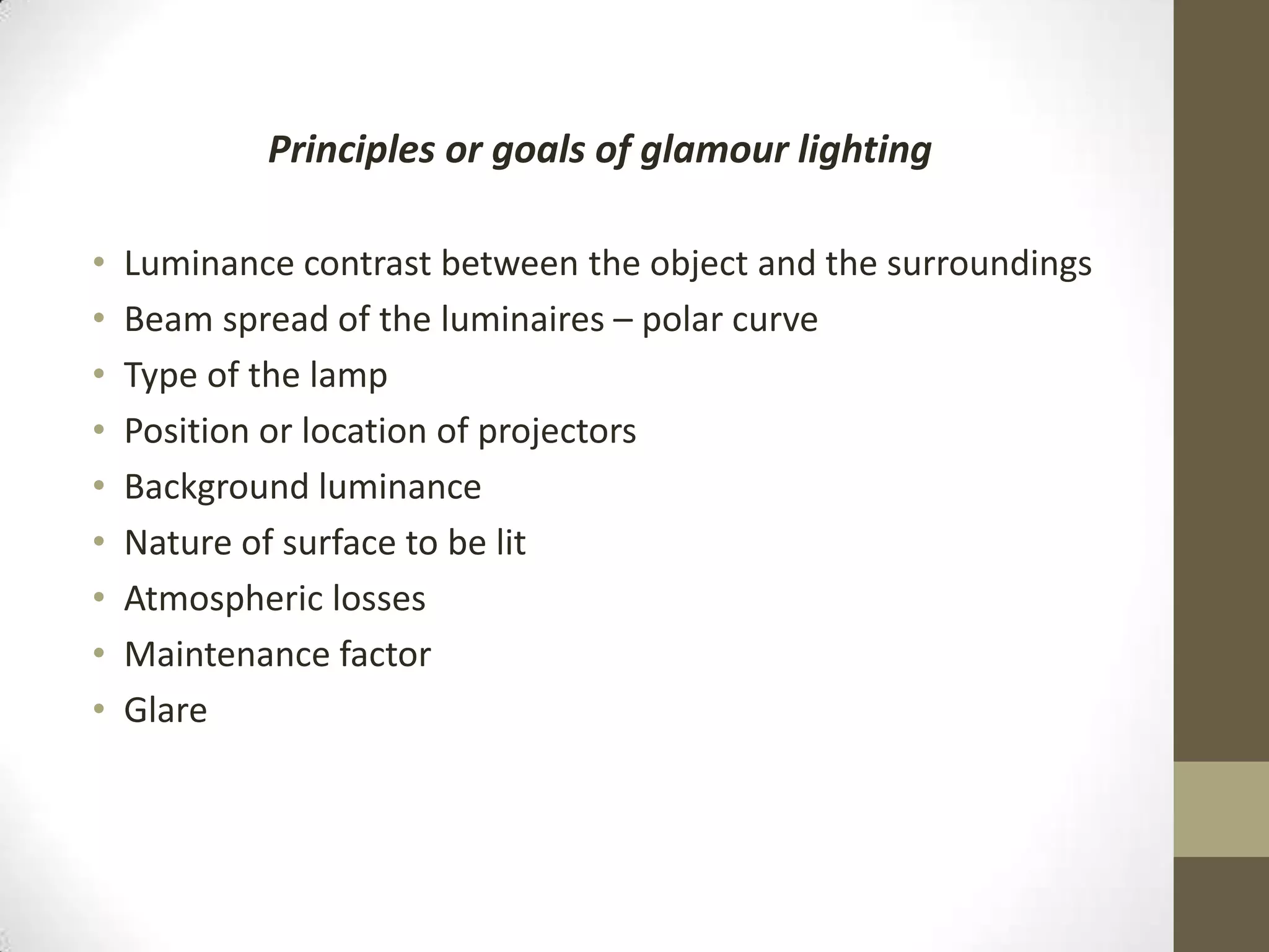 Light and architecture | PPTX