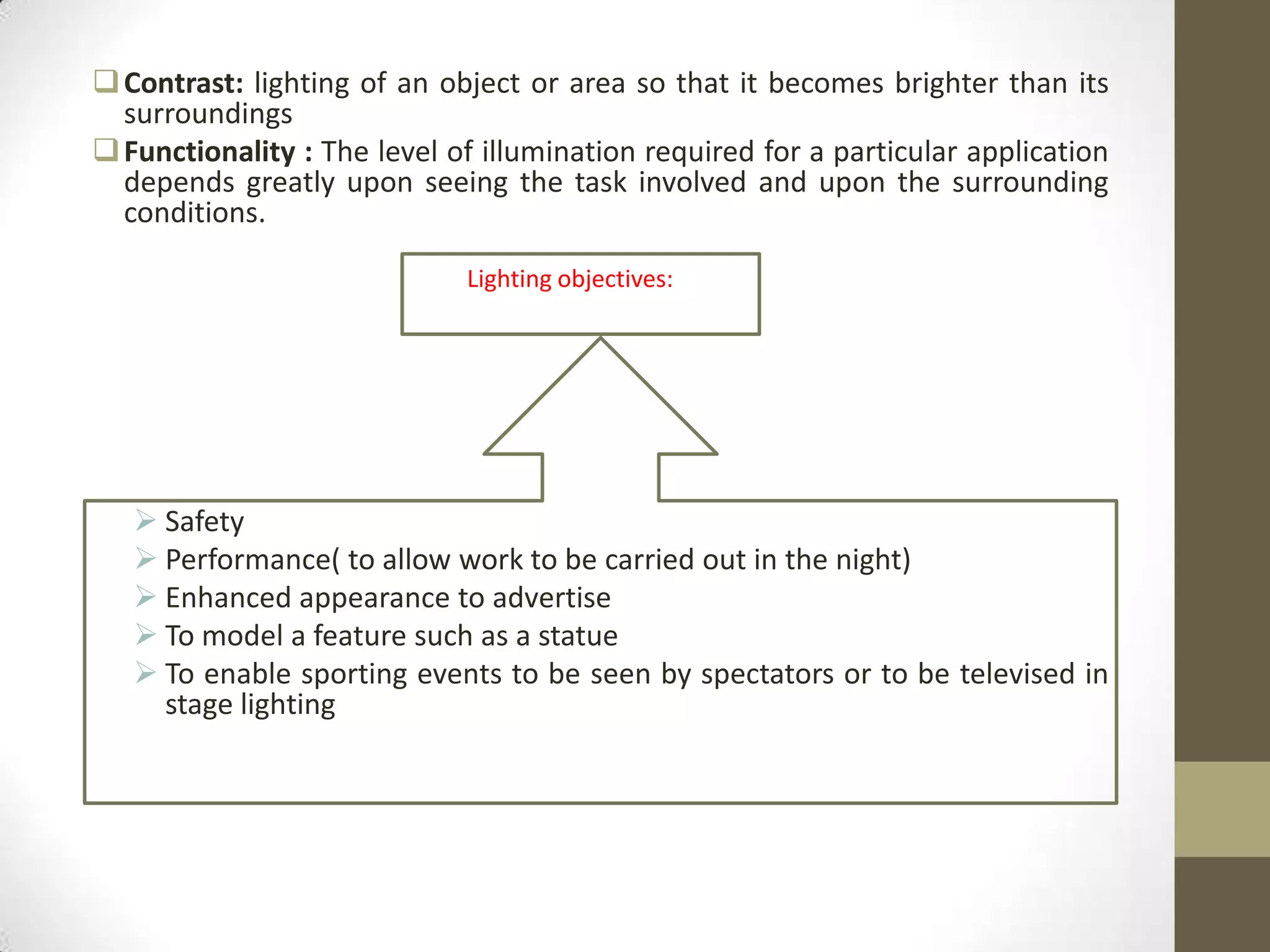 Light and architecture | PPTX