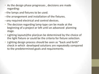 Light and architecture | PPTX