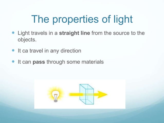 Light and colour | PPT