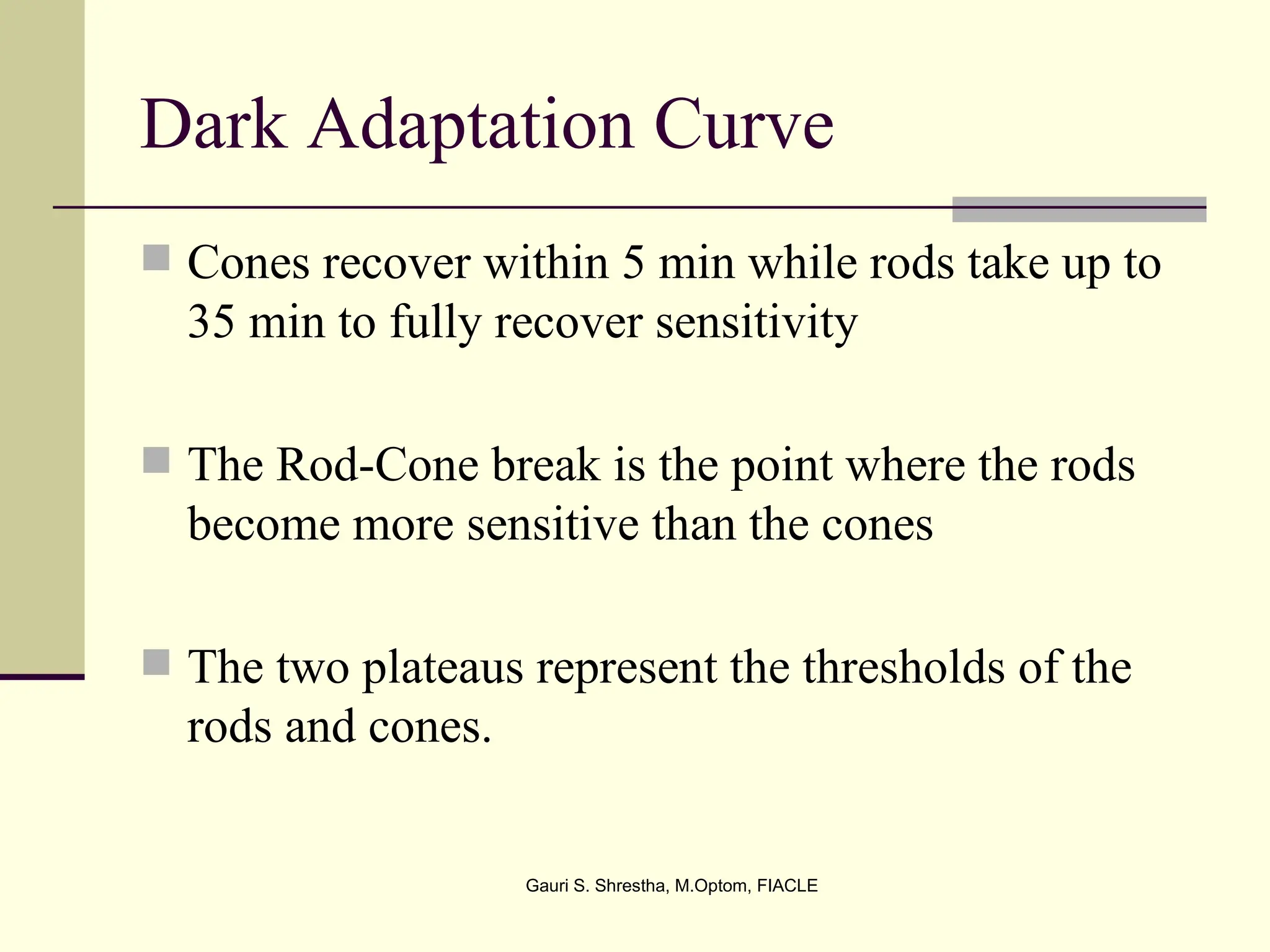 Light and dark adaptation | PPT