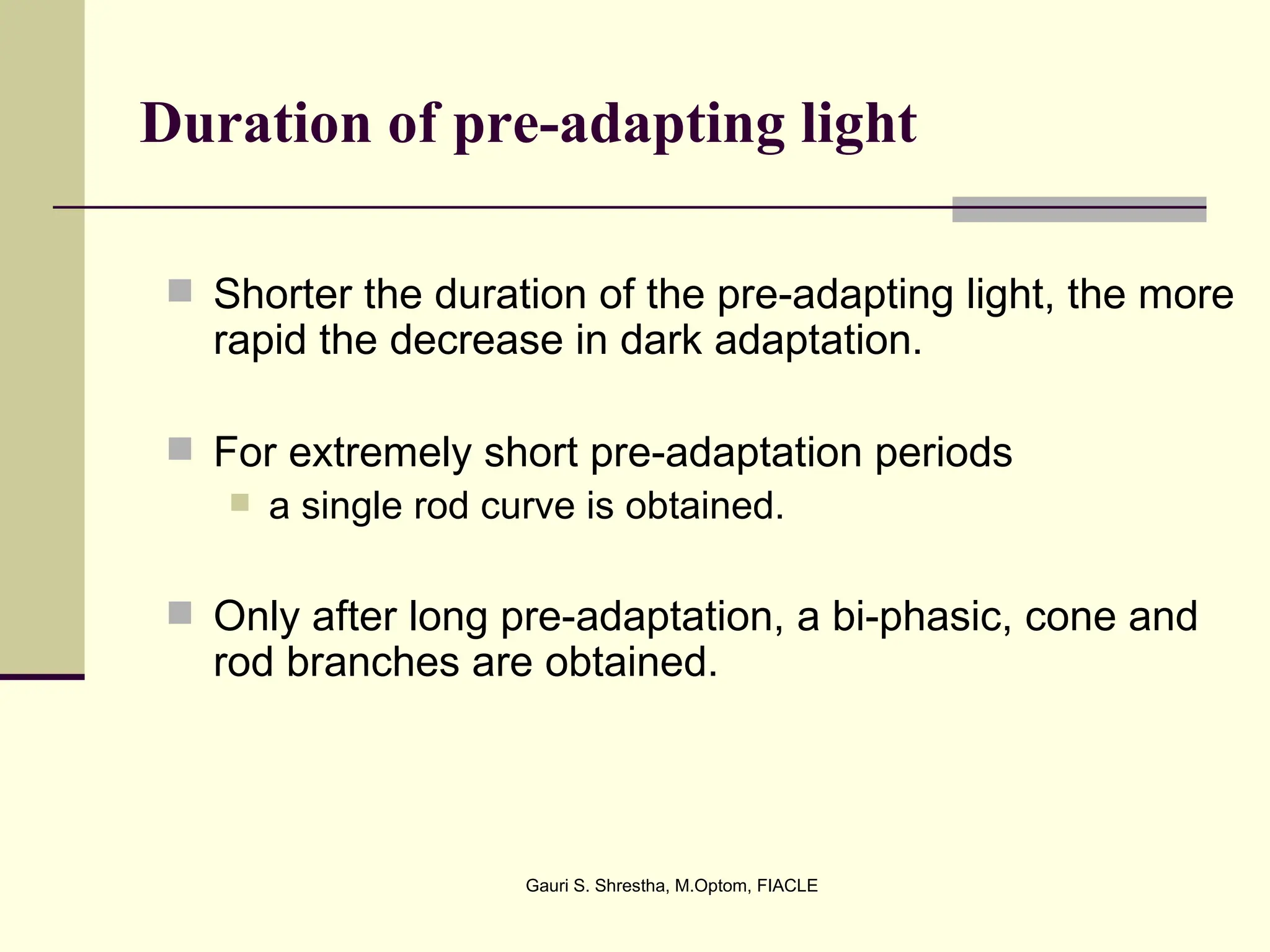 Light and dark adaptation | PPT