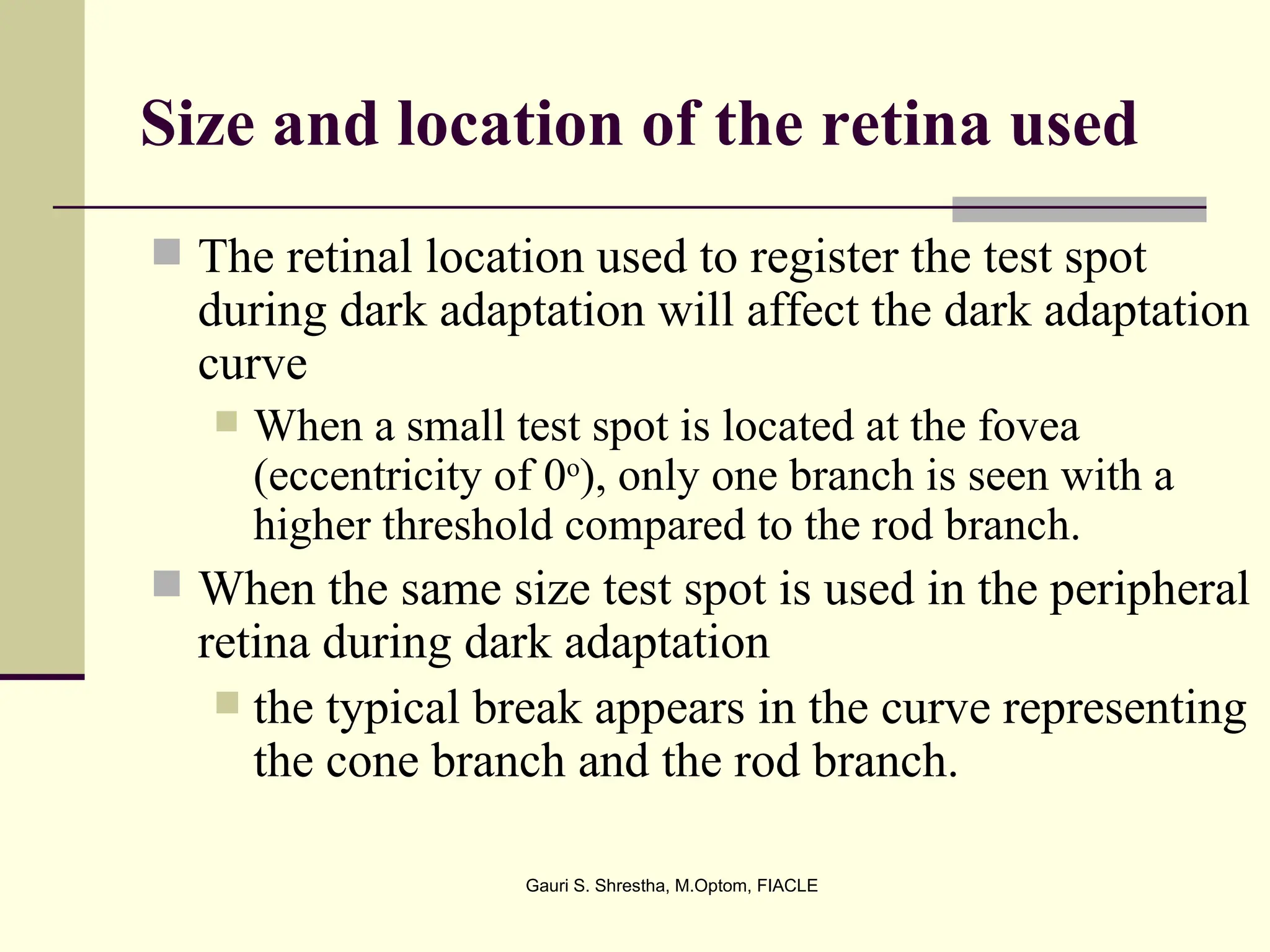 Light and dark adaptation | PPT