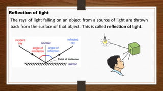 Light and formation of shadows | PPTX