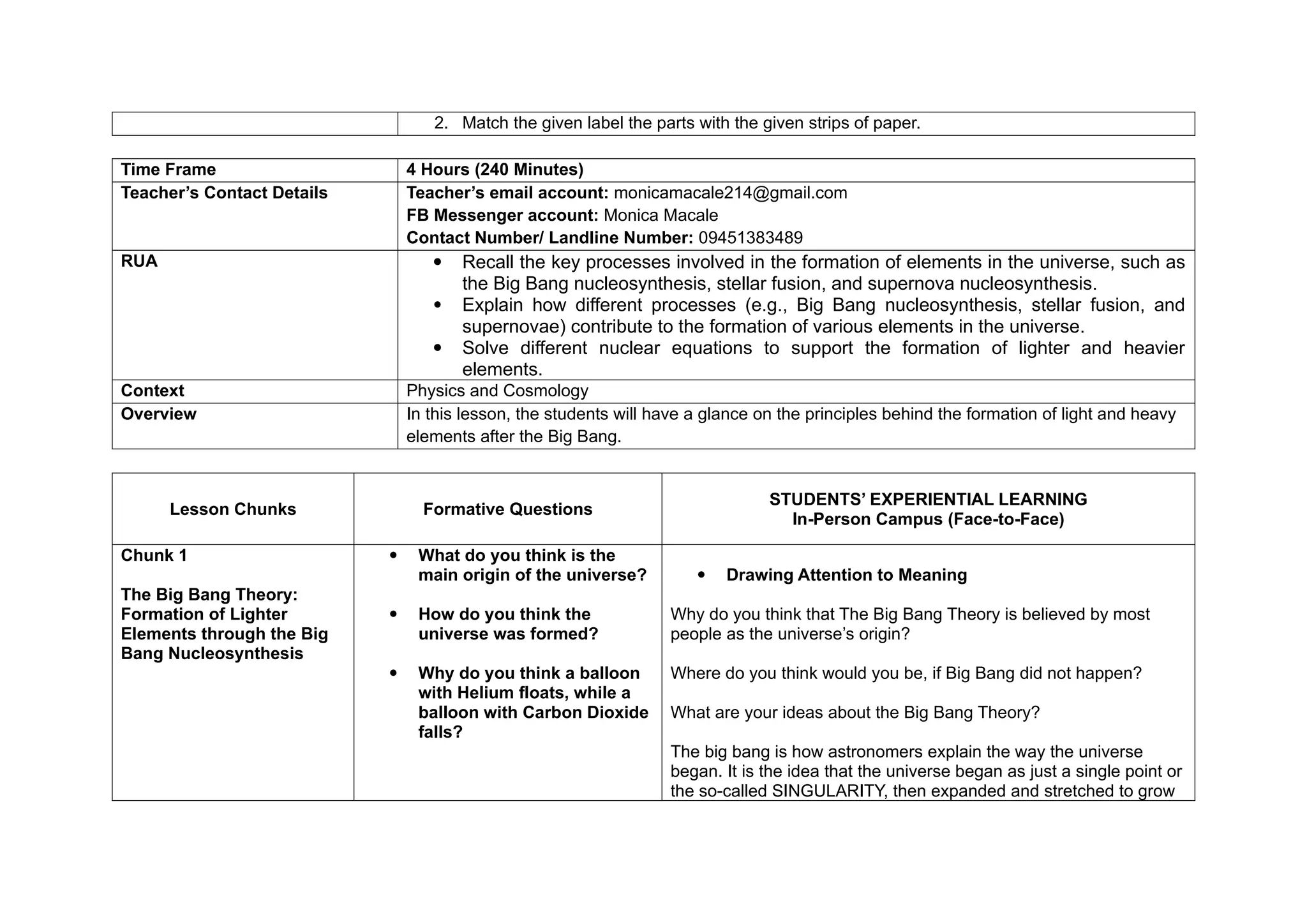 Light and Heavy Elements (Lesson 1).docx