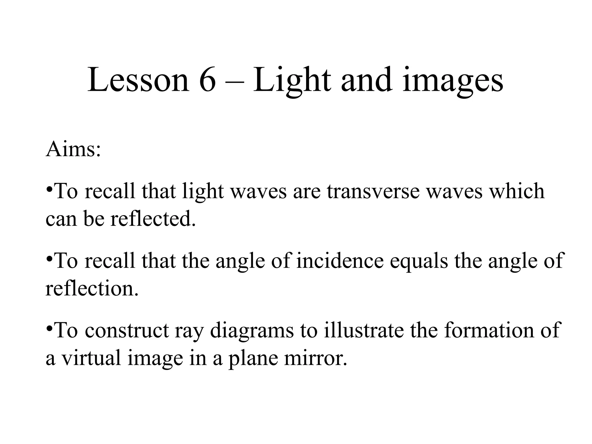 Light and images.ppt pptx for grade 10 physics | PPT