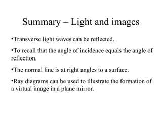 Light and images.ppt pptx for grade 10 physics | PPT