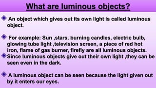 Light and its propperties | PPT