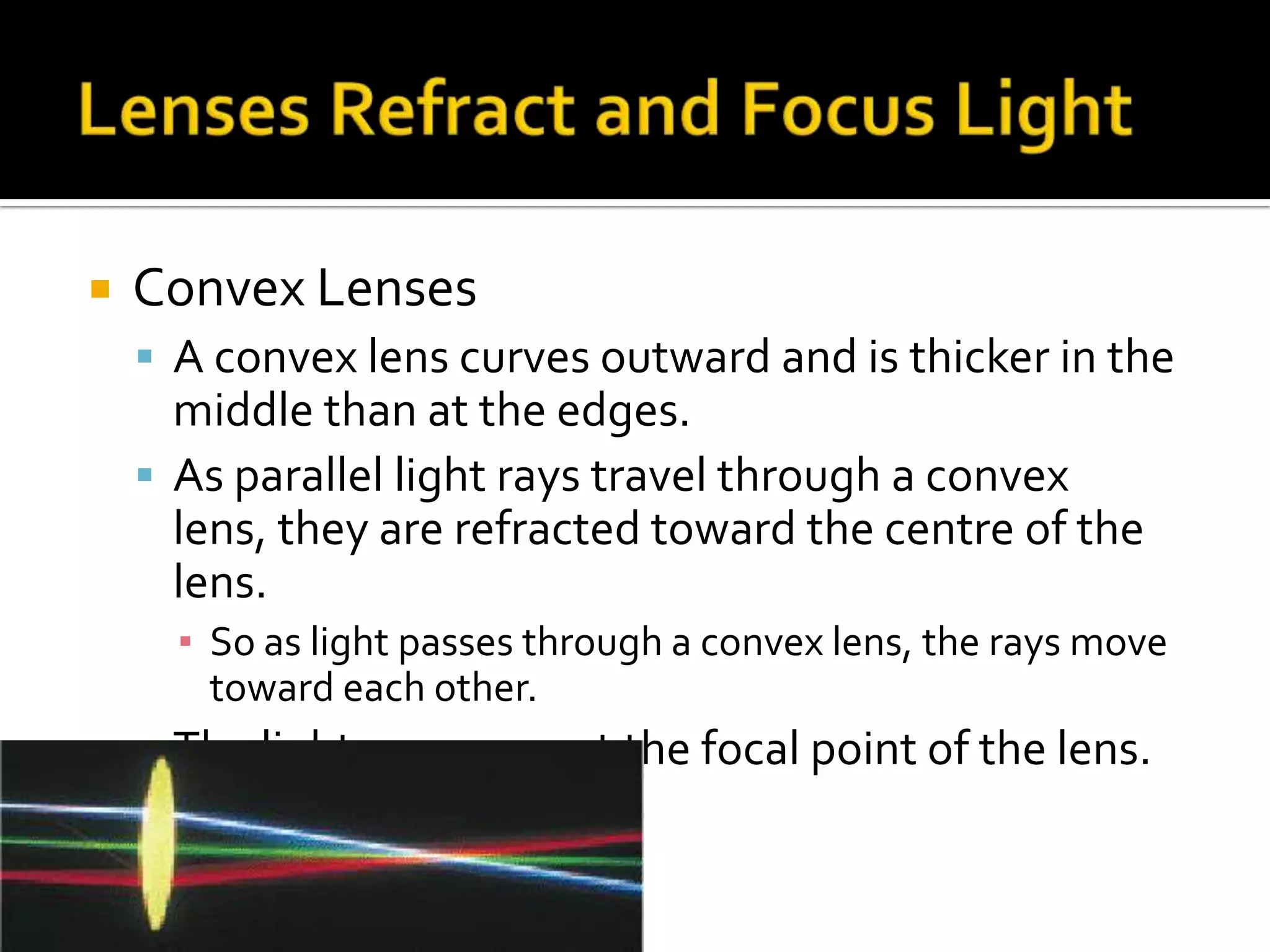 Light and optics notes | PPTX