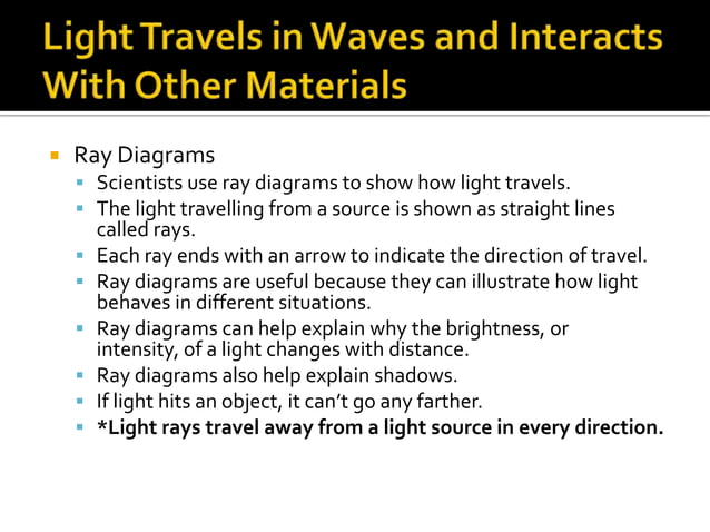 Light and optics notes | PPT