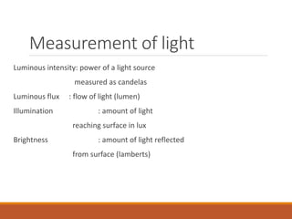 LIGHT AND RADIATION.ppt