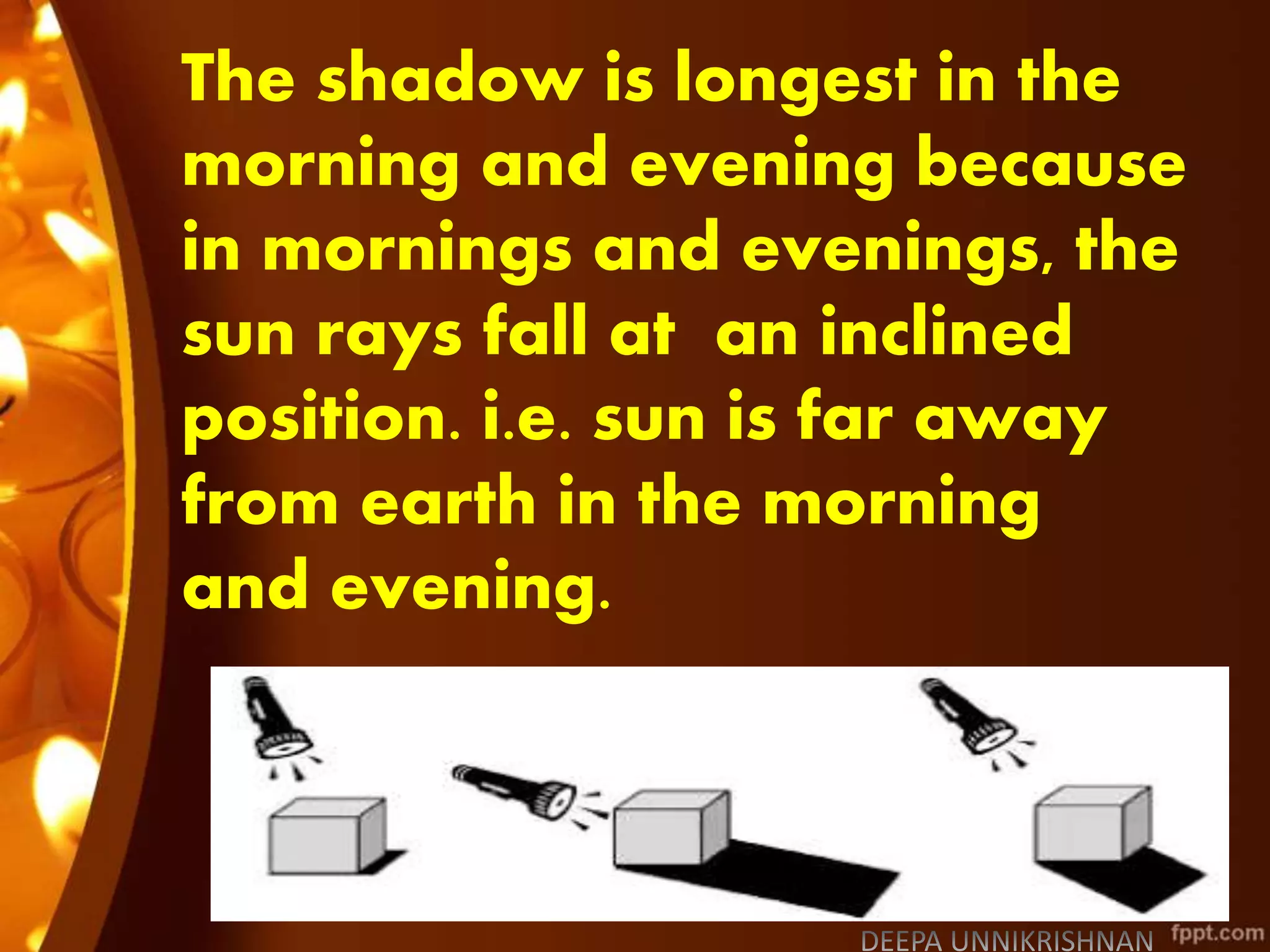 Light and shadows grade 5 cbse_Deepa Unnikrishnan | PPTX