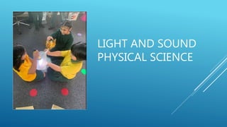 Light and sound | PPTX