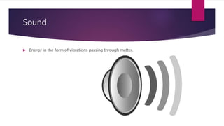 Light and sound | PPTX