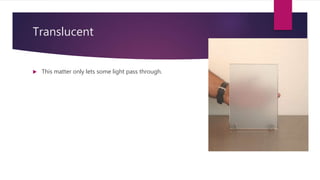 Light and sound | PPT