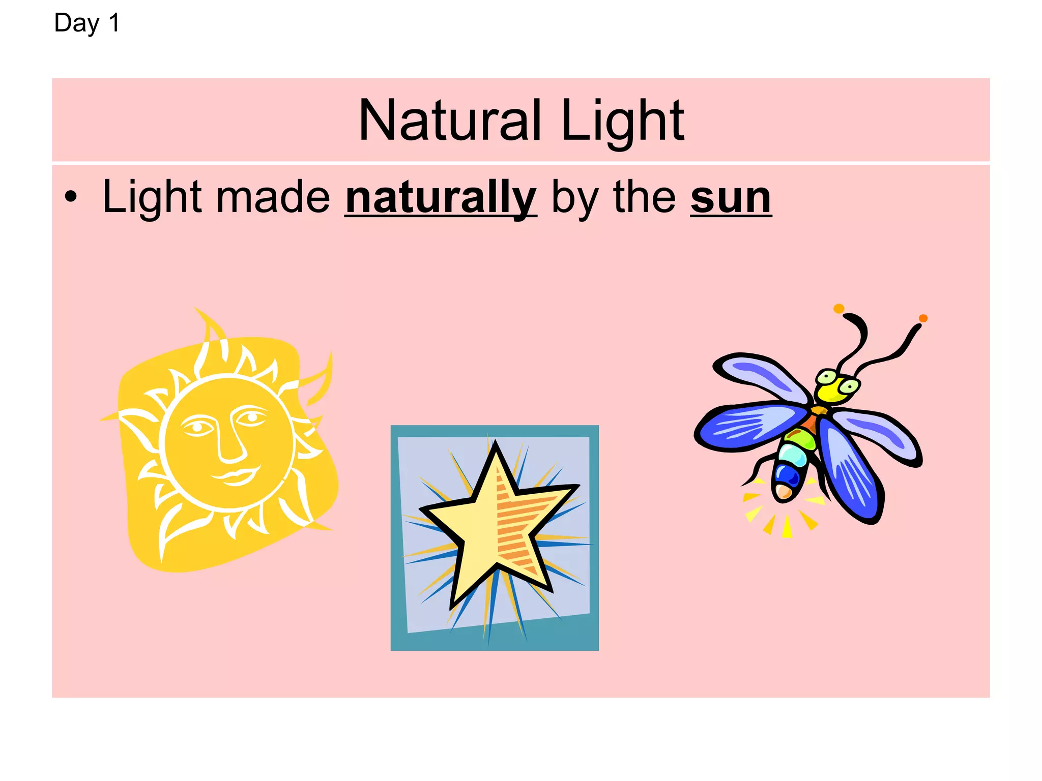 Light and sound daily power point | PPT