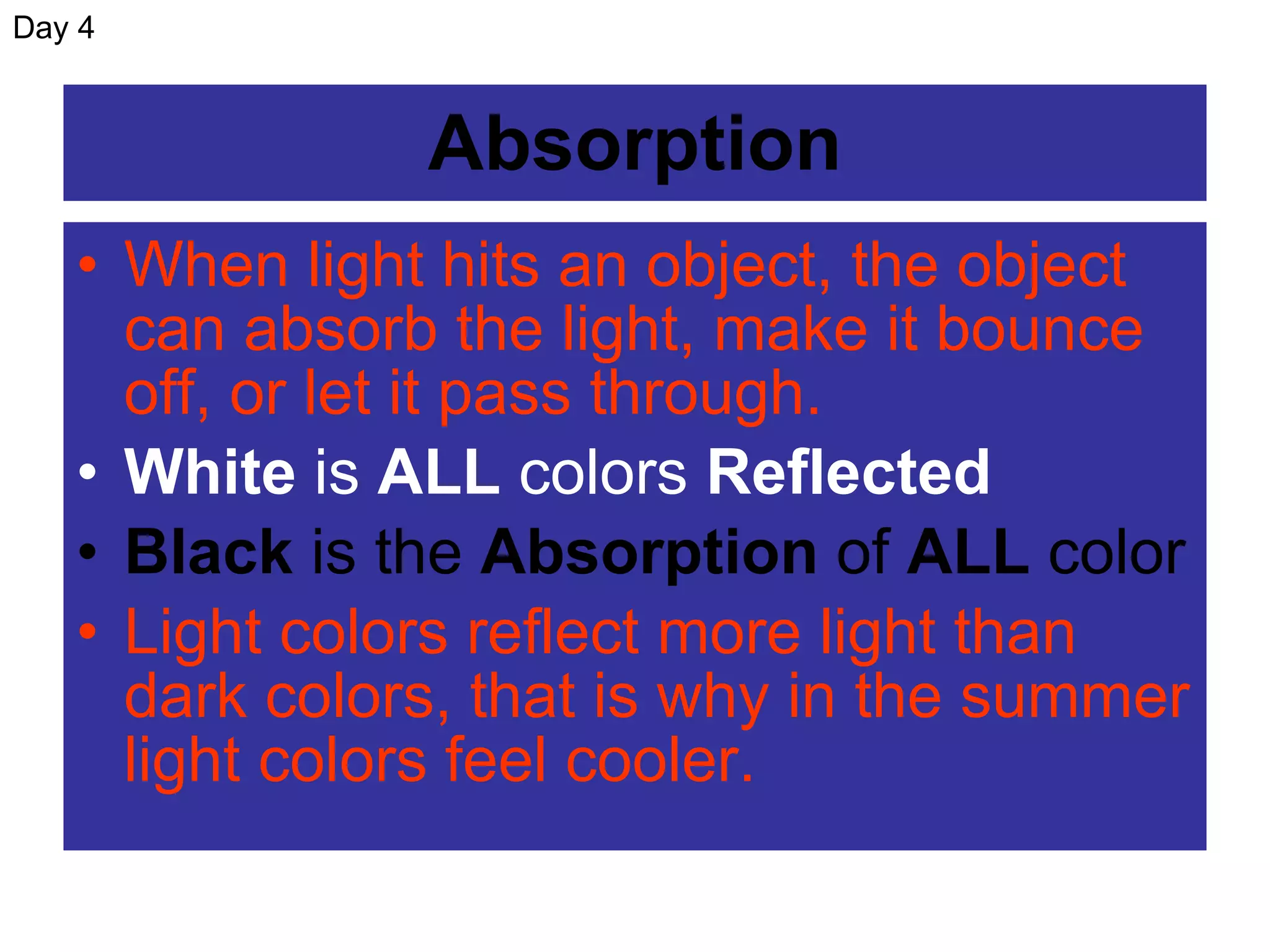 Light and sound daily power point | PPT