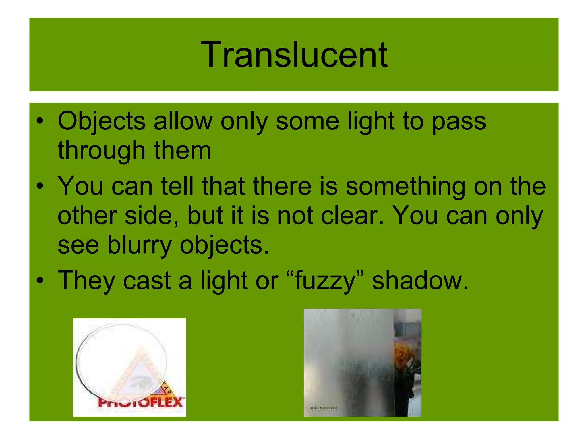 Light and sound daily power point | PPT
