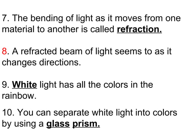 Light and sound daily power point | PPT